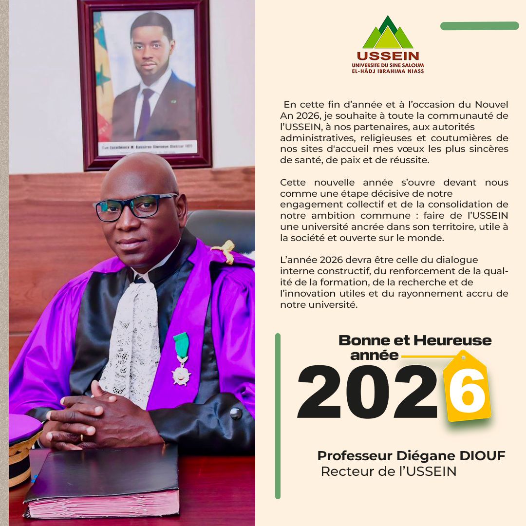 ACCUEIL - Université du Sine Saloum El-hâdj Ibrahima NIASS